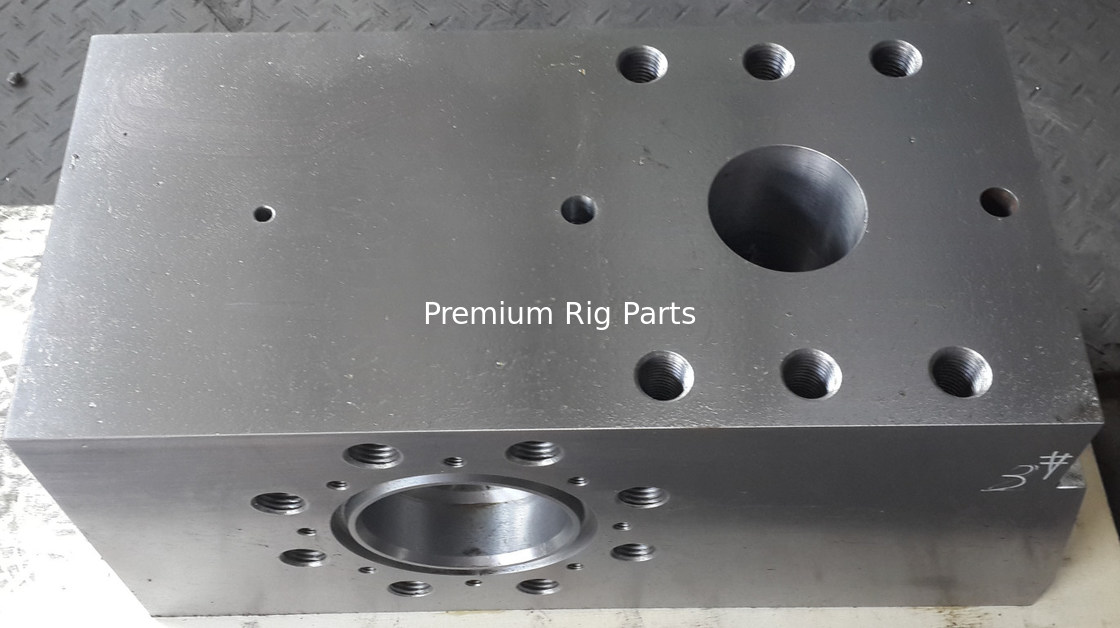 National 8P80 mud pump fluid end module, Hy-chrome liner, valves ...