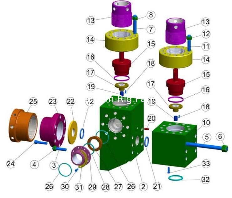 MP16 MUD PUMP, BOMCO F1600 MUD PUMP, WEATHERFORD MUD PUMP, MP5 MUD PUMP ...